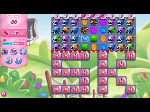 Candy Crush Saga Level 5000 NO BOOSTERS - YouTube