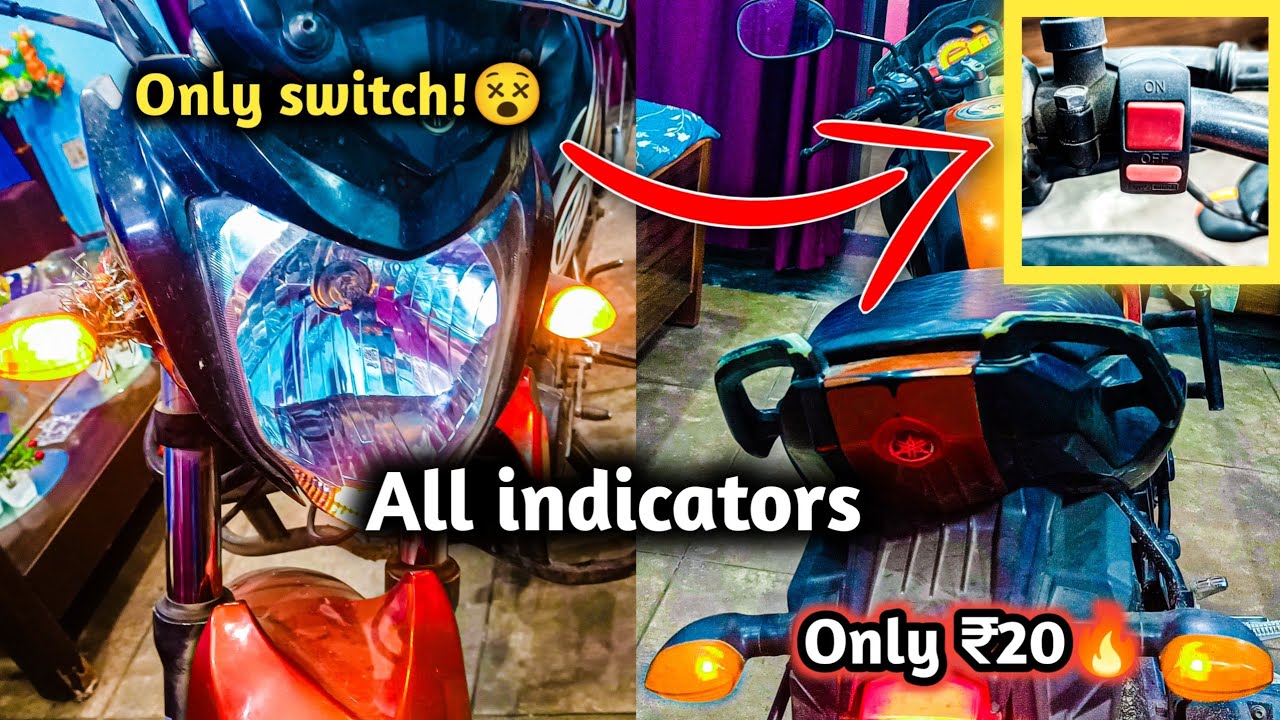 Connect all indicators together only from one switch! (₹20 only😱 ...
