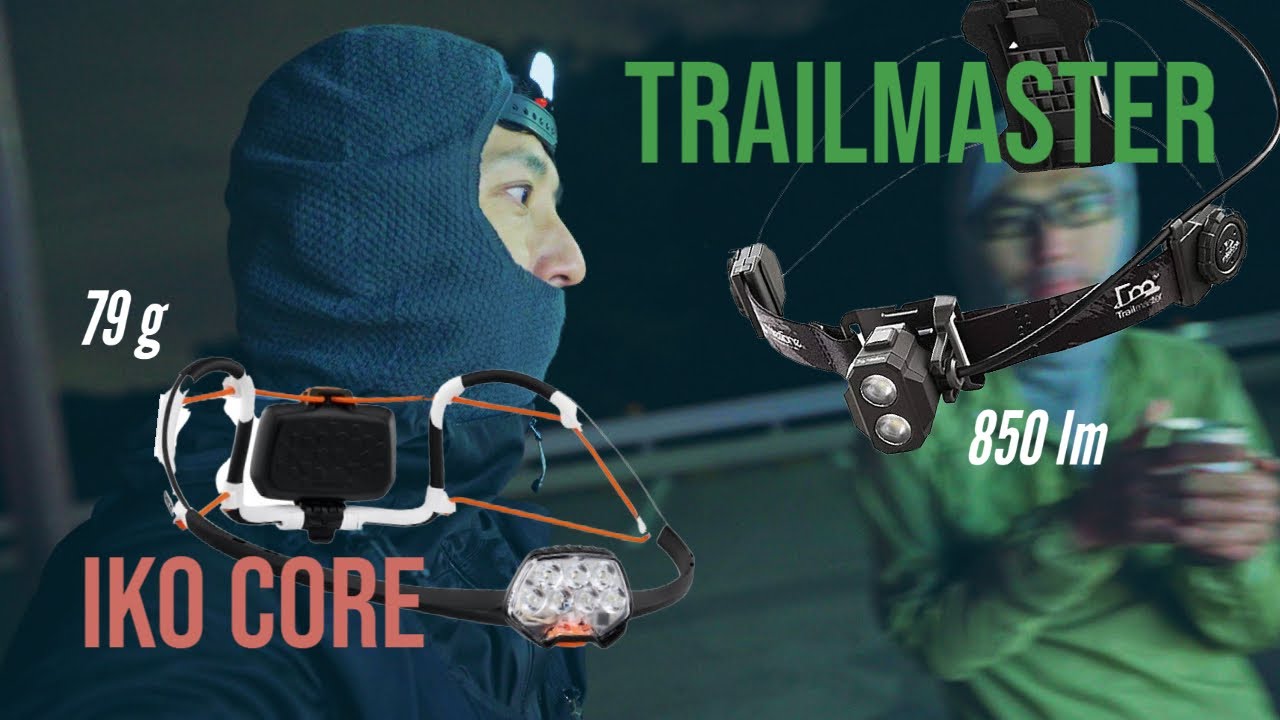 超軽量ヘッドライト・PETZL IKO CORE(ペツル)・milestone Trailmaster（マイルストーン トレイルマスター）－夜 ...