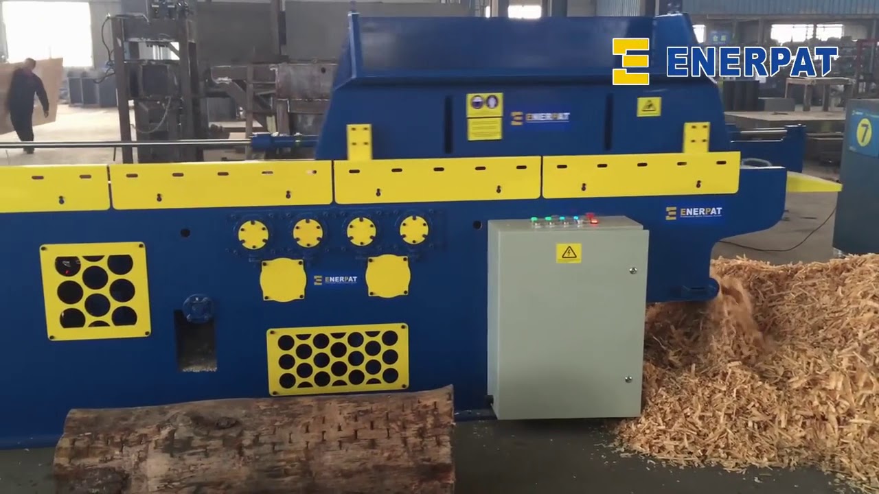 Wood Shaving Machine EWS-37 - YouTube