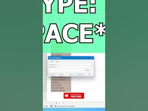 Remove Surname In 5 Seconds #exceltips #exceltricks #shorts - YouTube