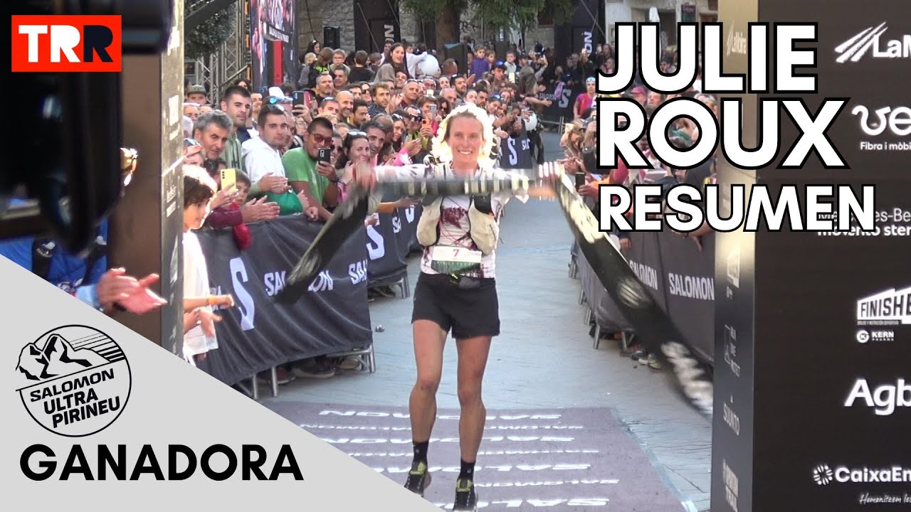 Resumen con las mejores imágenes de la victoria de Julie Roux | Salomon ...