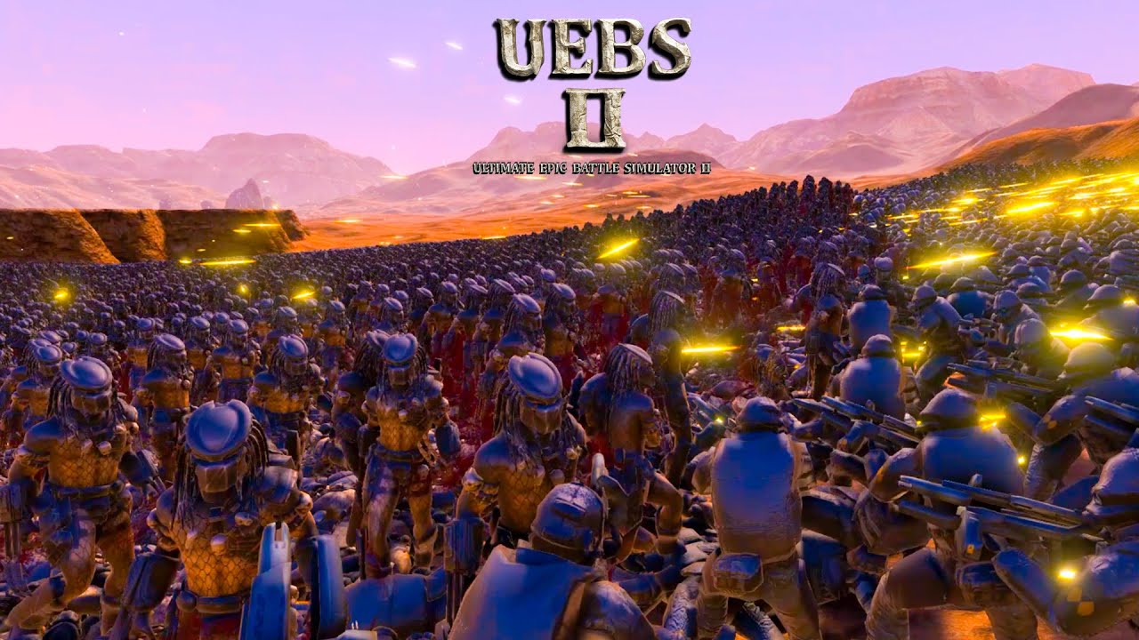 15000 Combine Soldiers VS 19000 Predators Ultimate Epic Battle ...
