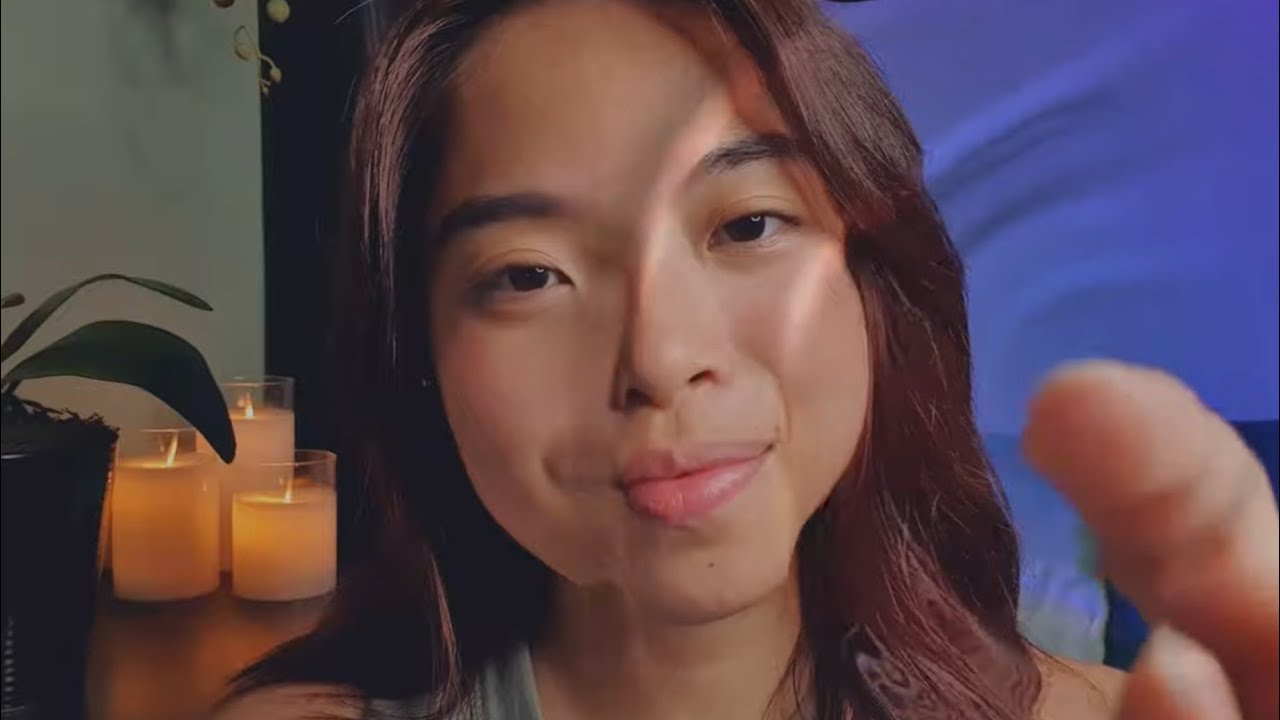 ASMR Calming Visual Triggers To Relax You 🌊 Hand Movements with Visual ...