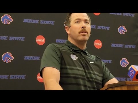 Oregon State Game Week Presser With Boise State Offensive Coordinator ...
