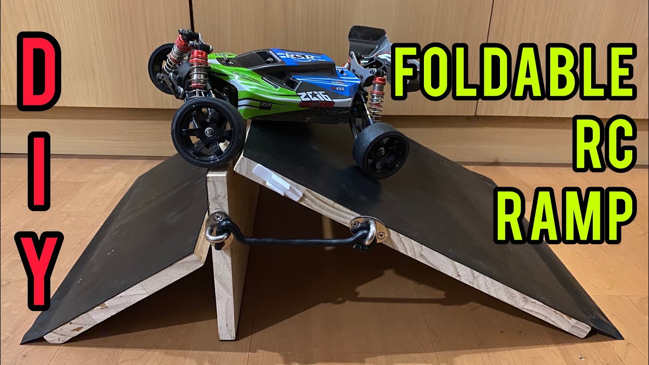 DIY foldable RC ramp. - YouTube