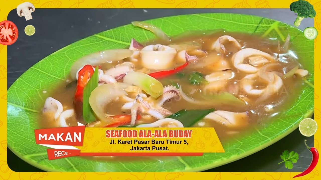 Frans Nickolas Menikmati Seafood Ala-Alay Buday | MAKAN RECEH (14/04/24 ...