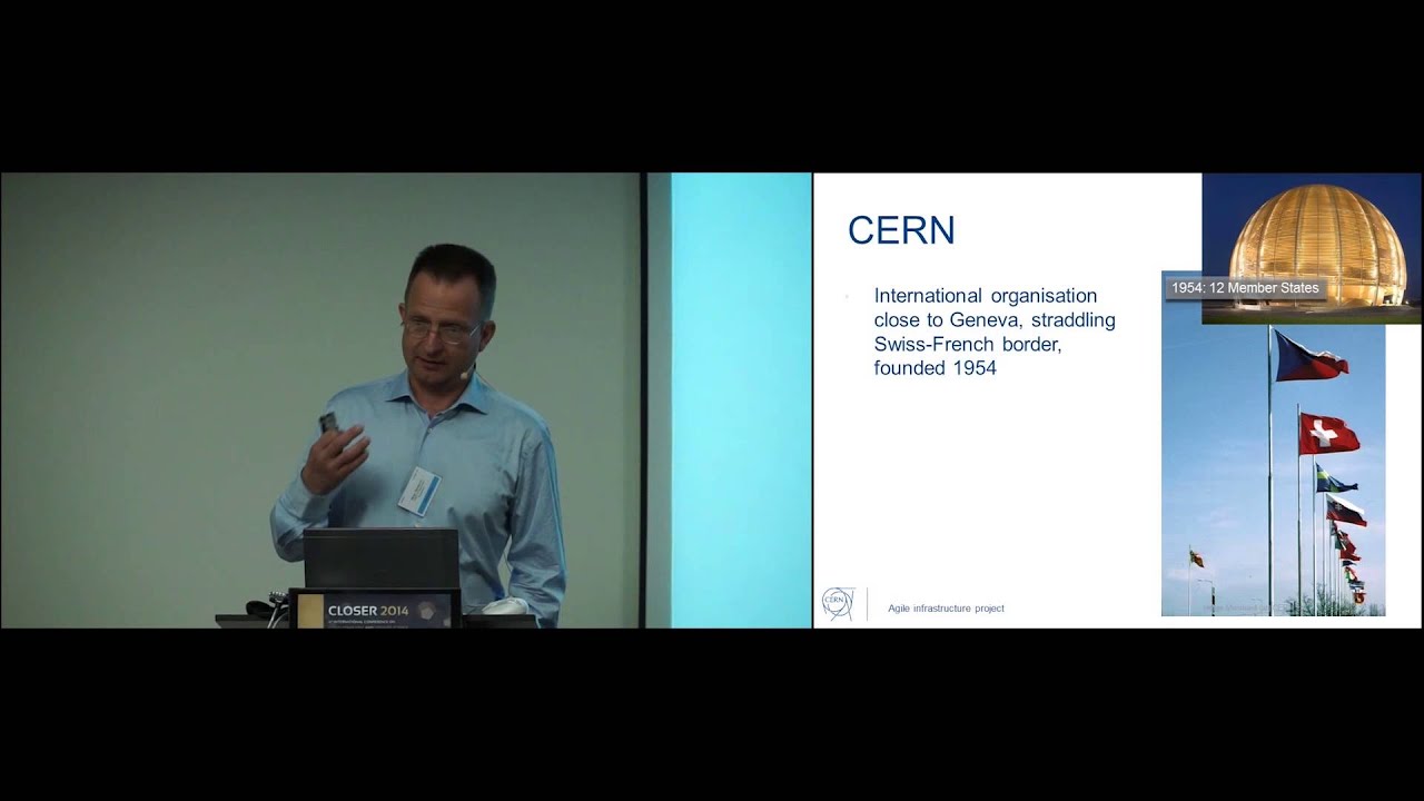 "Agile Infrastructure at CERN - Moving 9'000 (...)" Dr. Helge Meinhard ...