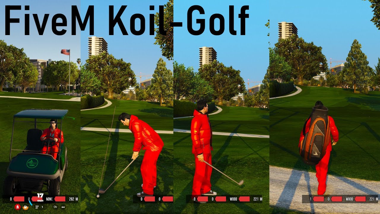 Gta V FiveM Koil-Golf - YouTube