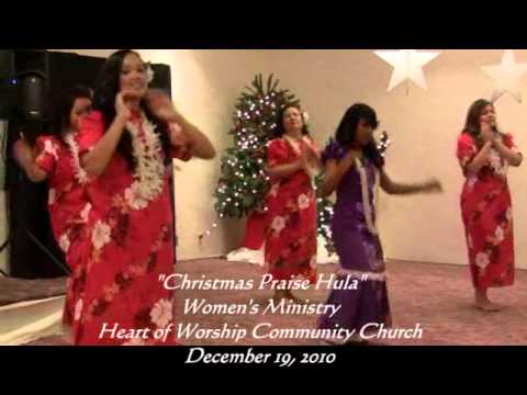 Christmas Praise Hula - YouTube
