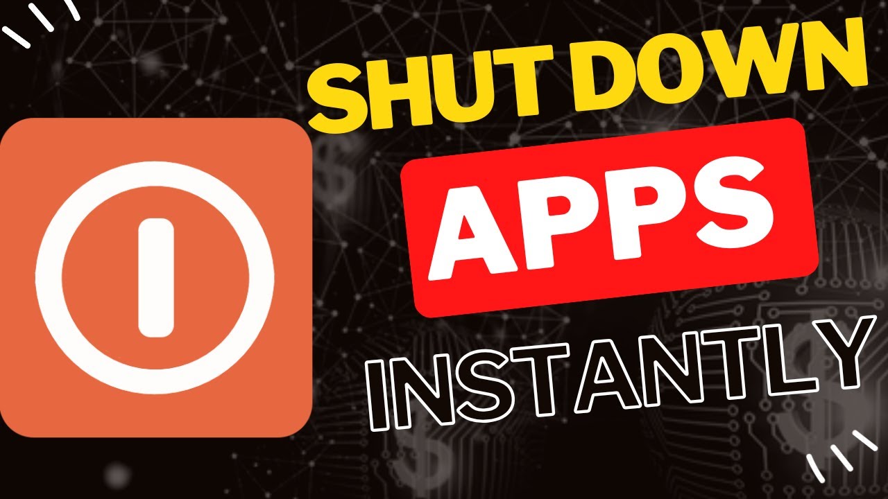 Stop Waiting! Make Windows Close Apps Instantly - YouTube