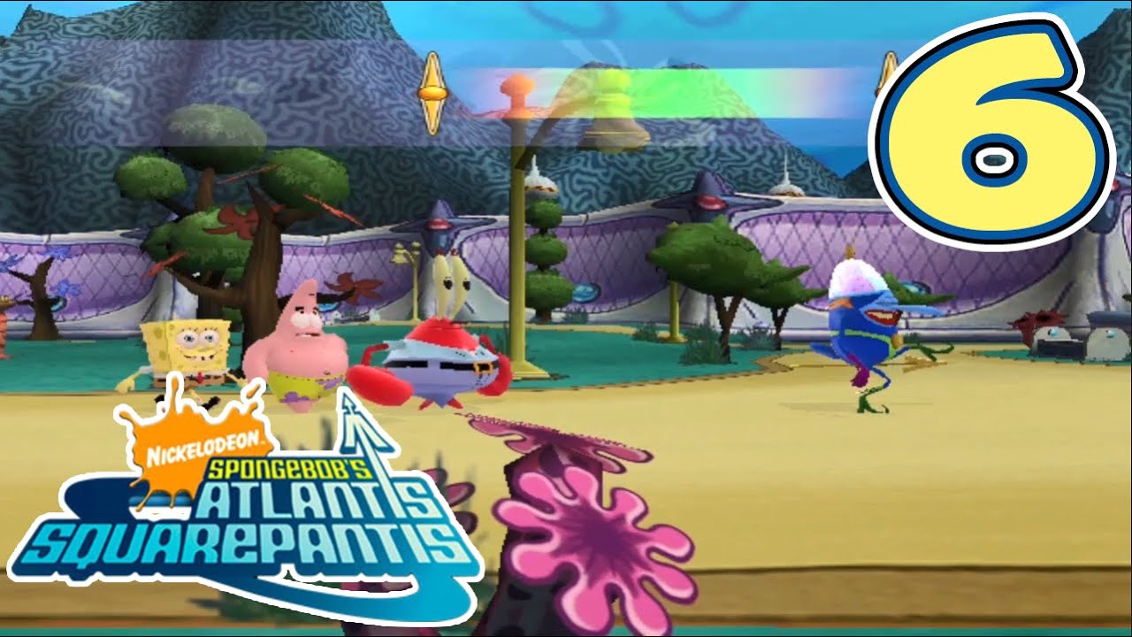 Spongebob's Atlantis SquarePantis PS2 Part 6 - Tour Trouble - YouTube