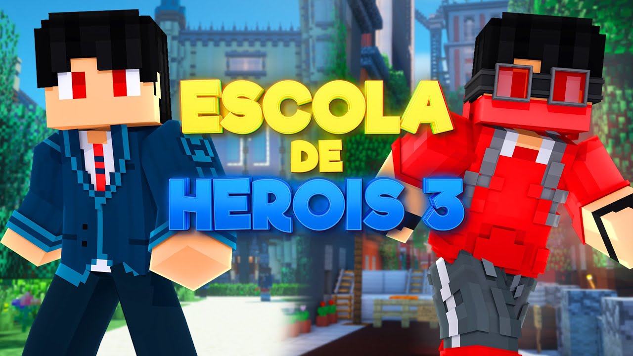 Minecraft: ESCOLA DE HEROIS 3 - TRAILER ‹‹ P3DRU ›› - YouTube