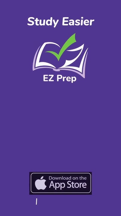 Turn your aspirations into accomplishments with EZ Prep Study App ...