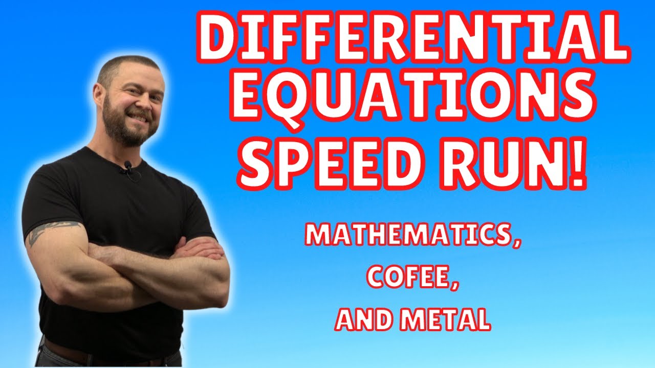 Constant Coefficients Speed Run (Differential Equations) - YouTube