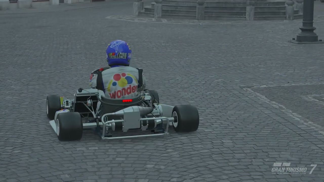 Gran Turismo 7_Ricky Bobby Custom Kart - YouTube