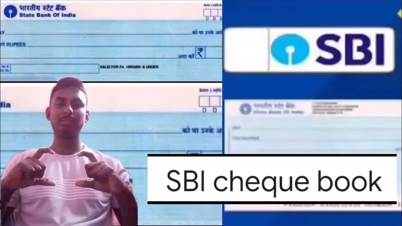 SBI cheque book carefully #sbi#cheques#book#care#deafcommunity# ...