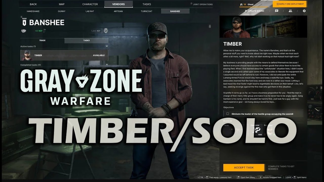 Gray Zone Warfare - TIMBER/SOLO Mission - YouTube