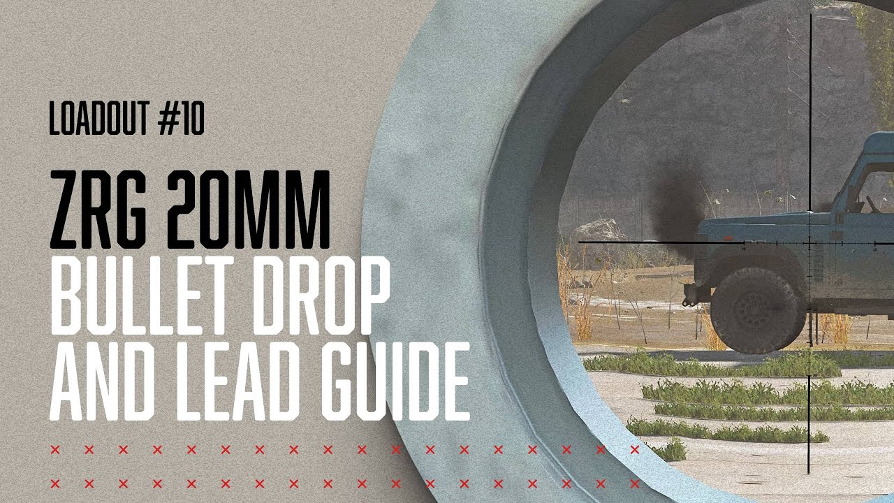 NEW ZRG 20mm - LEAD and Bullet DROP in Warzone & Cold War! - YouTube