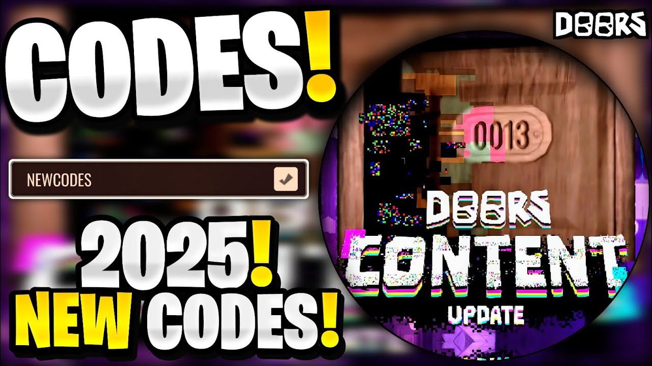 🤯*NEW* ALL WORKING CODES FOR DOORS IN 2025! ROBLOX DOORS CODES - YouTube