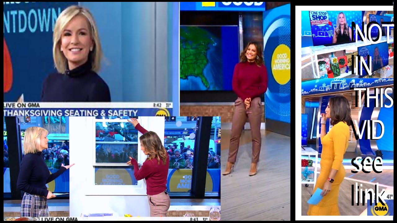Ginger Zee HOT in slacks & another beauty style (20211124) - YouTube