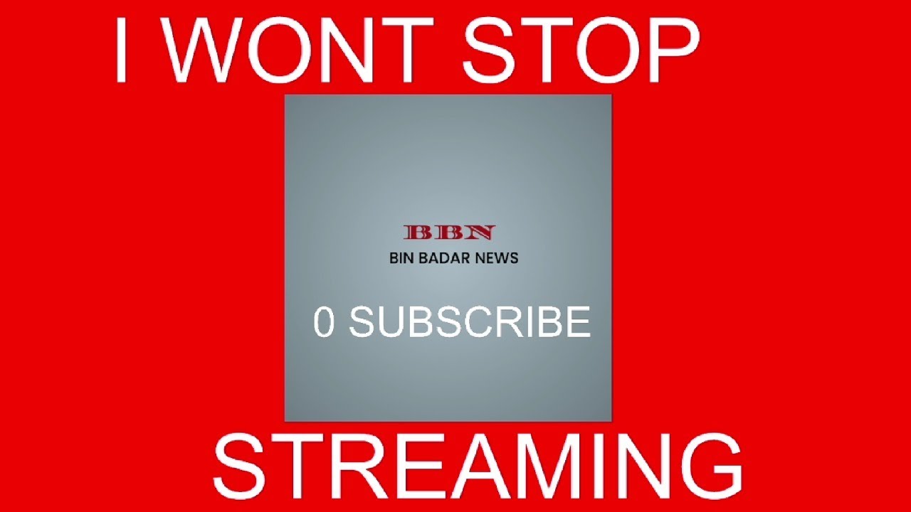 i won t stop streaming until i hit 2,000 subscribers - YouTube