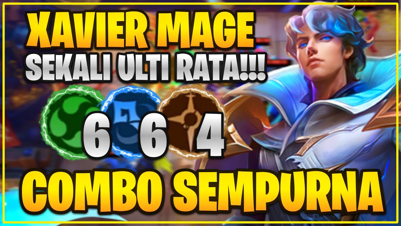 HYPER XAVIER + MAGE SEKALI ULTI RATA! MINI ANGELA LUPA DI BAN WKWK! - Magic Chess Mobile Legends ...