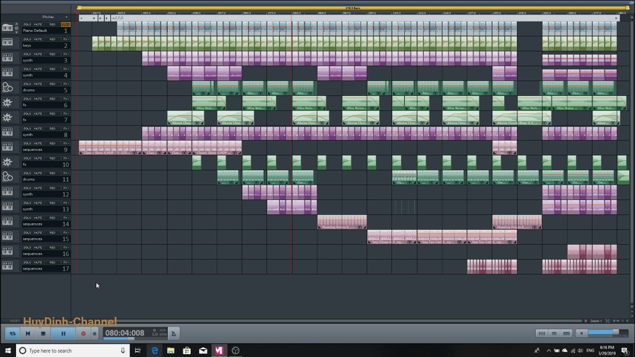 Started - EDM soundtrack Magic Music Maker 2019 software music - YouTube
