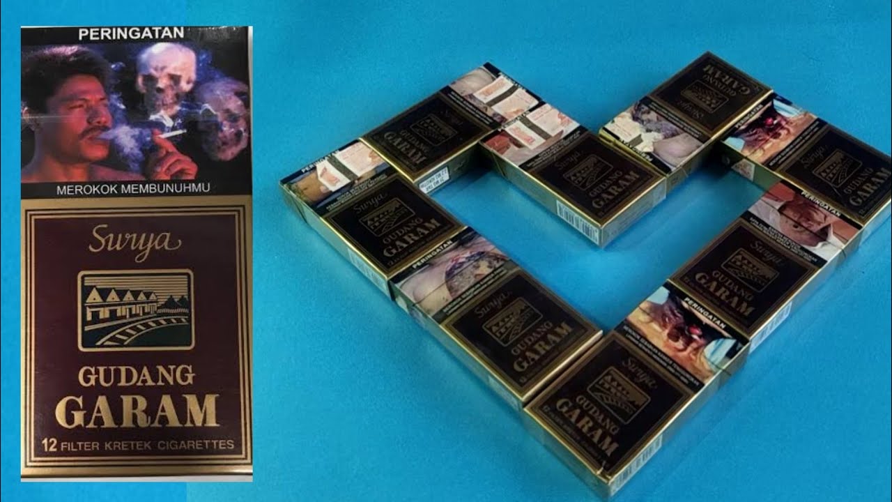 Cara Kreatif Membuat love dari bungkus rokok Surya Tips & Trik - YouTube