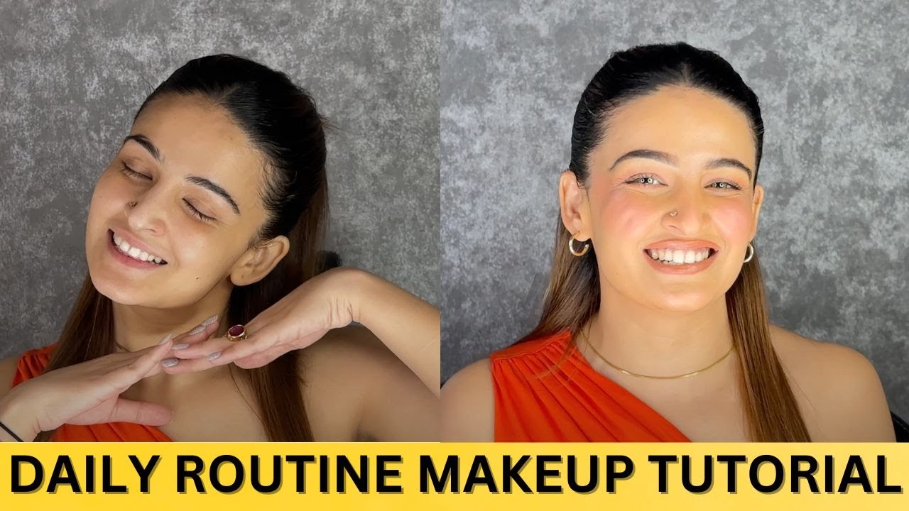 Daily Routine Subtle Makeup Tutorial || College Girls makeup | #makeup #makeuptutorial - YouTube