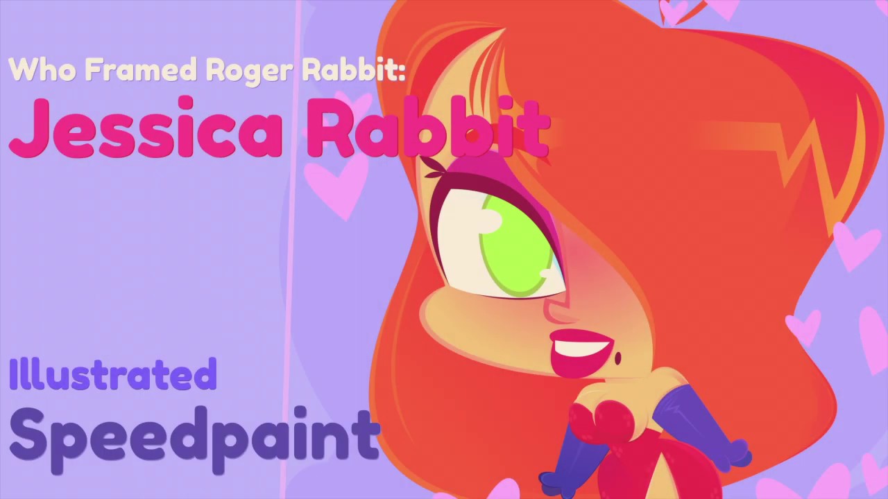Speedpaint: Jessica Rabbit Chibi - YouTube
