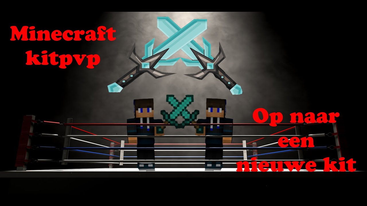 Minecraft kitpvp #8 op naar mijn nieuwe kit - YouTube