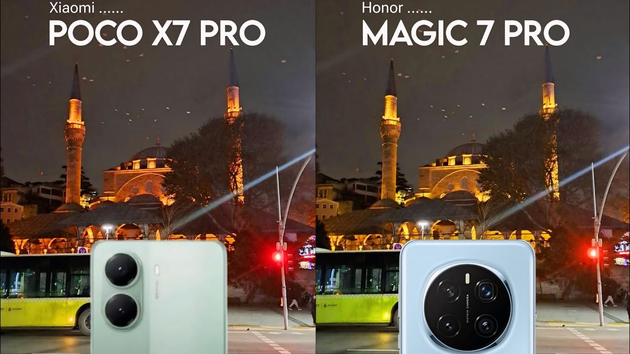 Xiaomi Poco X7 Pro vs Honor Magic 7 Pro || Camera Comparison Results ...