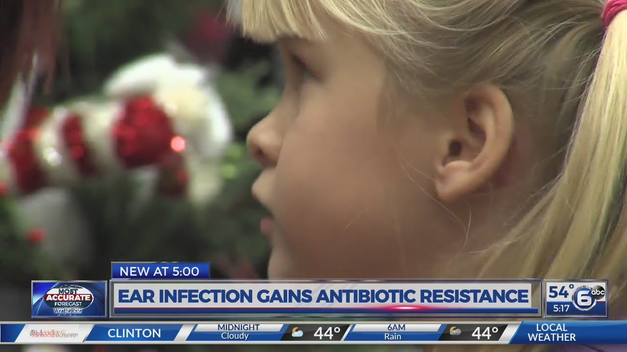 West Tennessee girl's ear infection gains antibiotic resistance - YouTube
