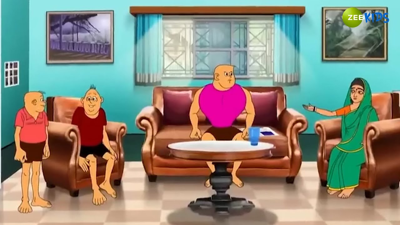 Bantul Telling A Suspisous Story to Bacchu And Bicchu | Bangla Cartoon ...