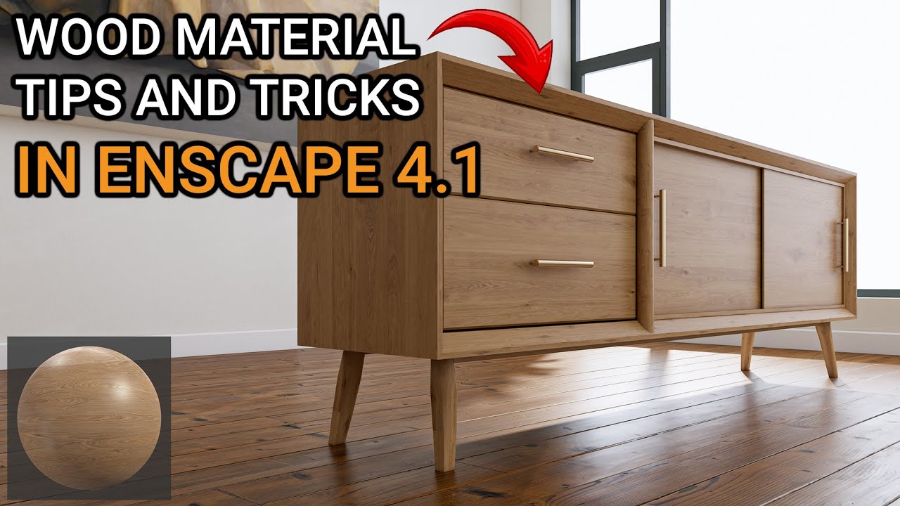 ENSCAPE TUTORIALS | Buổi 17: Hướng Dẫn Làm Vật Liệu Gỗ Công Nghiệp ...