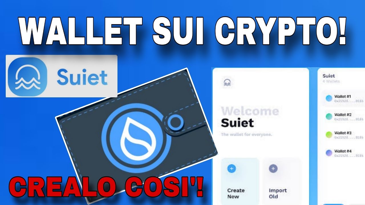 COME CREARE UN WALLET SUIET PER LA CRYPTO SUI! - YouTube