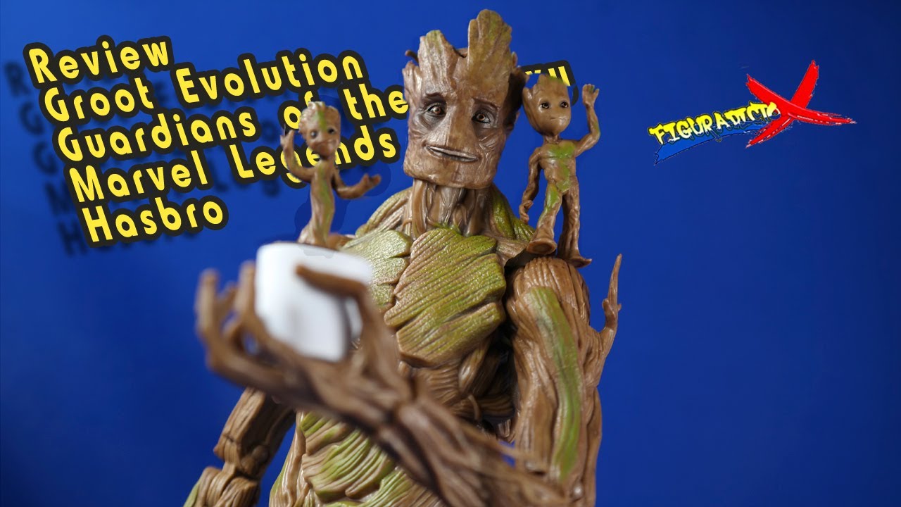 Review Groot Evolution Guardians of the Galaxy Marvel Legends Hasbro ...