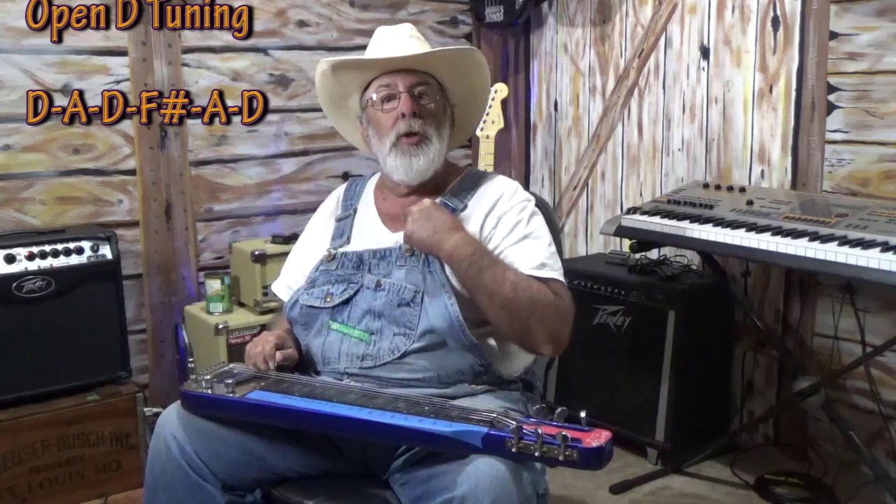 Open D Lap steel and Drop D guitar Blues - YouTube