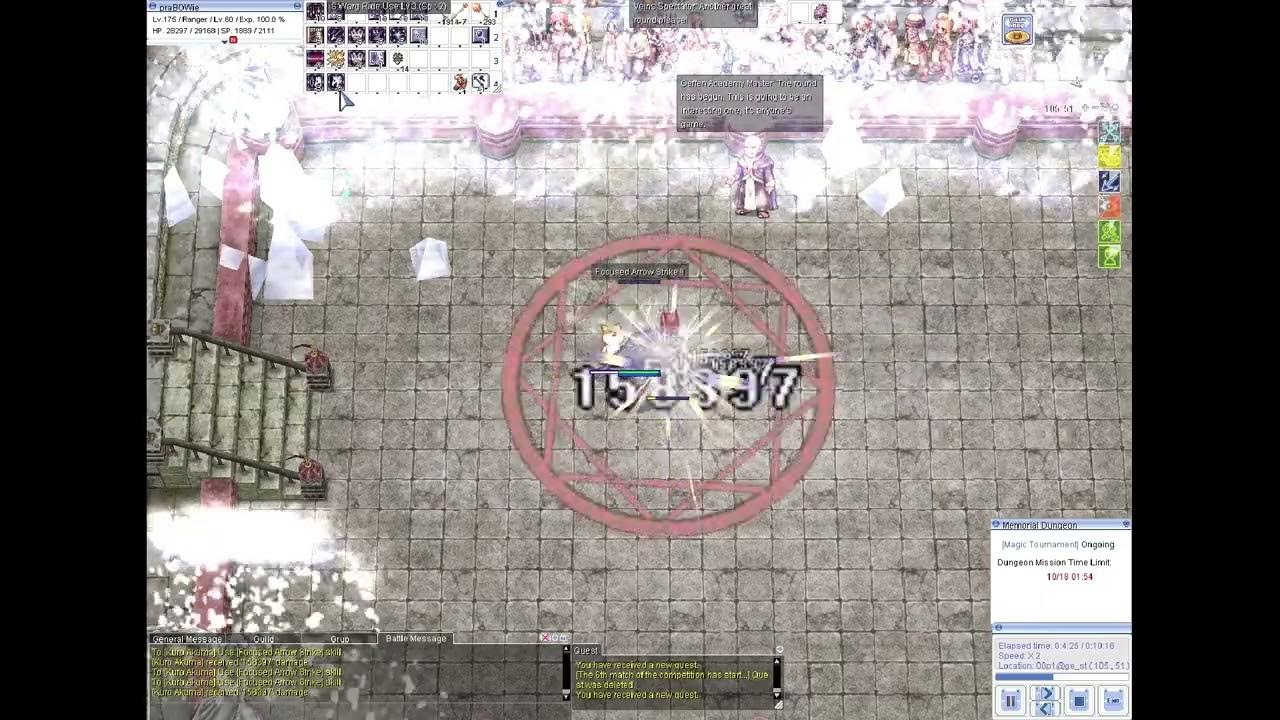 Geffen Magic Tournament - Ragnarok Online GGH - YouTube