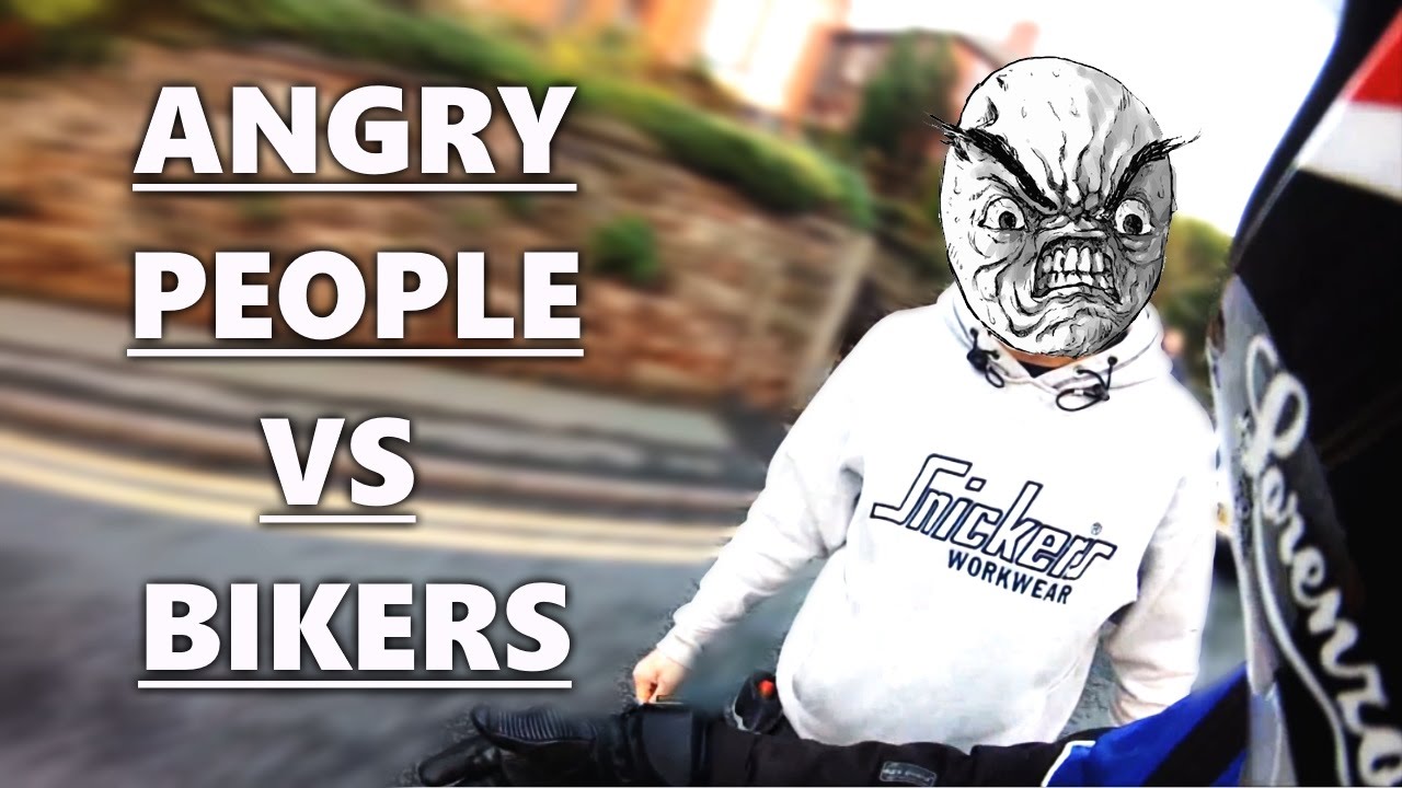 ANGRY PEOPLE vs BIKERS -- The Best Compilation [2016] #21 {World Comedy ...
