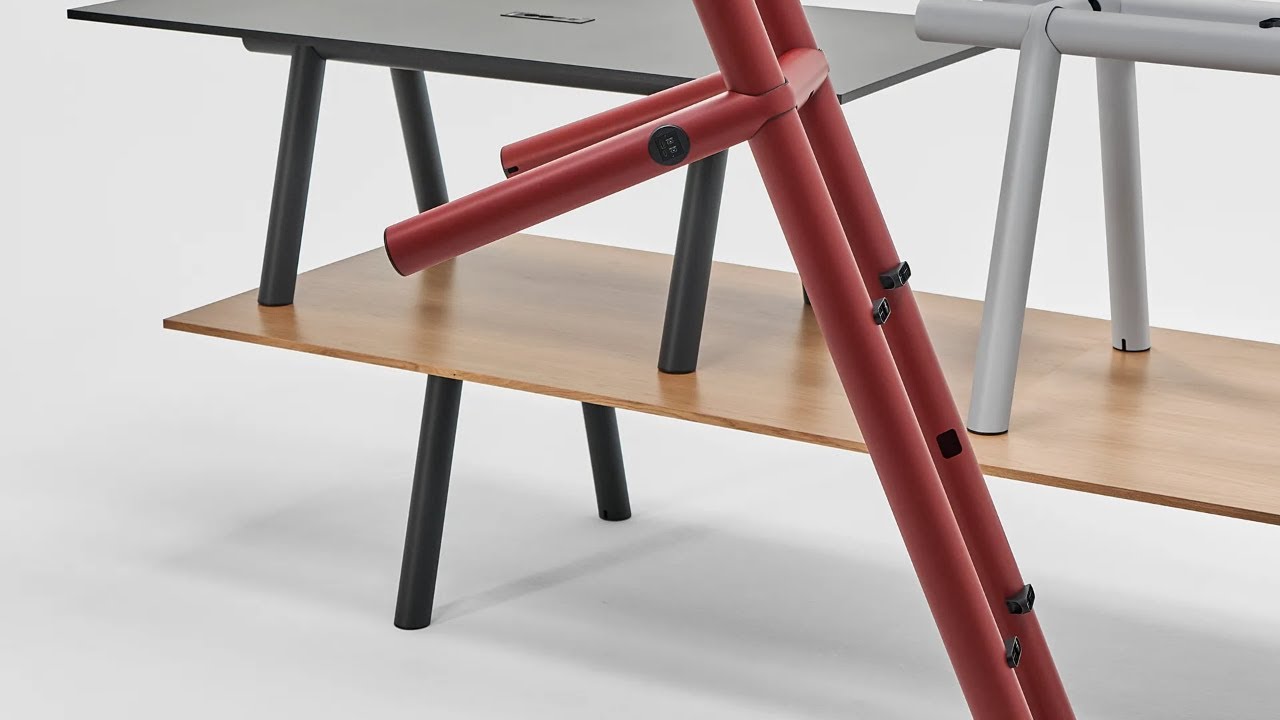 The Boa Table Collection Designed by Stefan Diez for HAY - YouTube