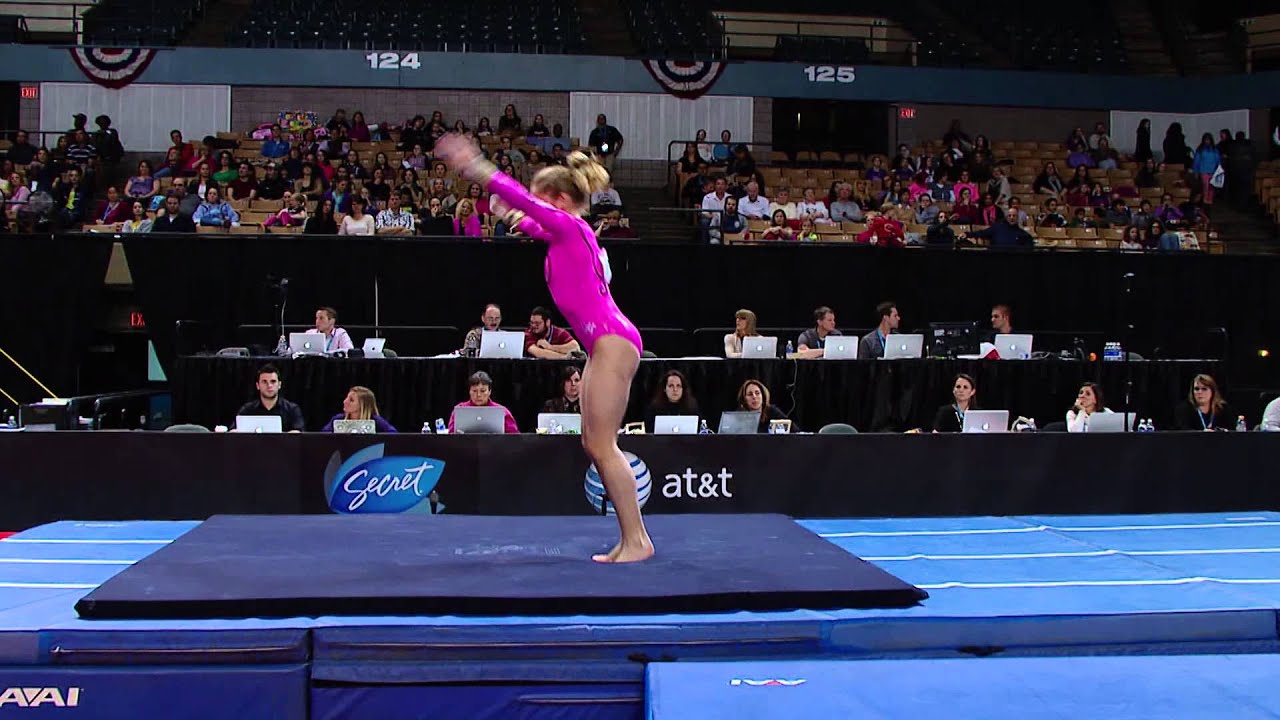 Reagan Campbell - Vault 2 - 2013 Nastia Liukin Cup - YouTube