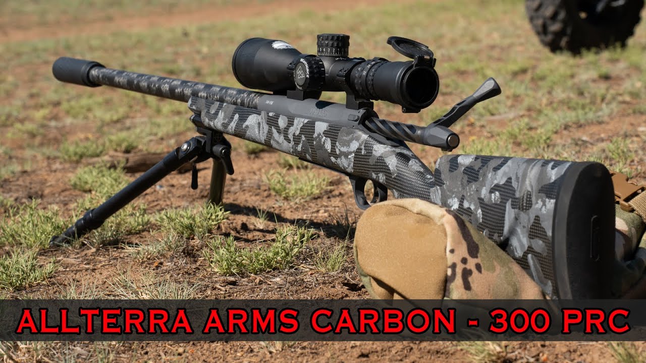 AllTerra Arms Carbon Hunter - 500 Yard - YouTube