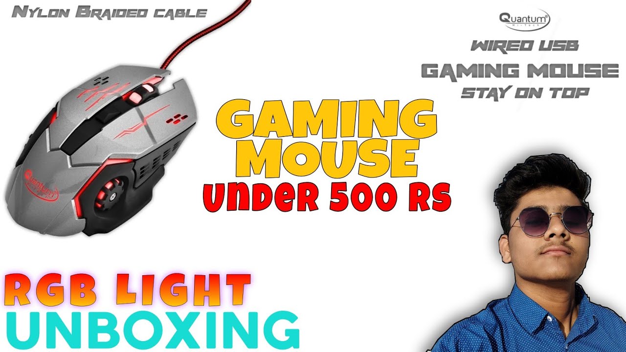 QUANTUM HI-TECH | SNYPE 2.0 | QHM-286G | GAMING MOUSE | CHIP PRICE ...