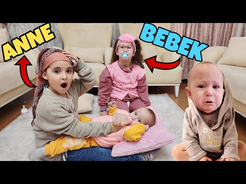 BANU ALYA ANNE OLDU !! BAHAR VE ASEL MİRA BEBEK !! ROLLER DEĞİŞTİ BANU ALYA ÇILDIRDI !!