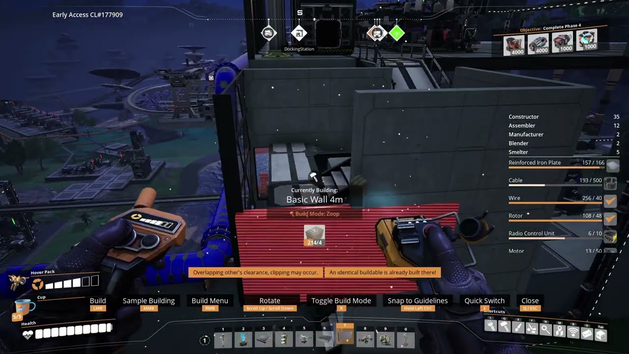 Satisfactory Update 5 - Flicker Fixer for Walls - YouTube