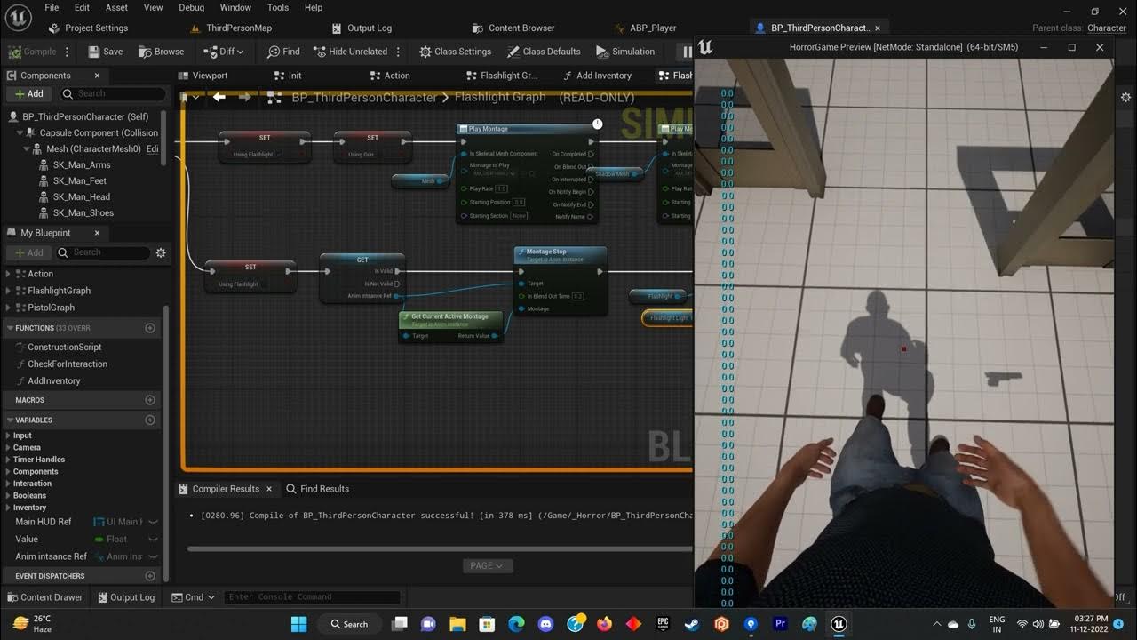 Unreal Engine 5 || Horror Game Part 19 || Fixing Animation Issues! - YouTube