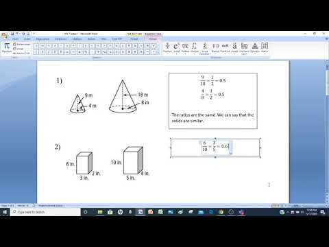 Scale Factor In Solids - YouTube