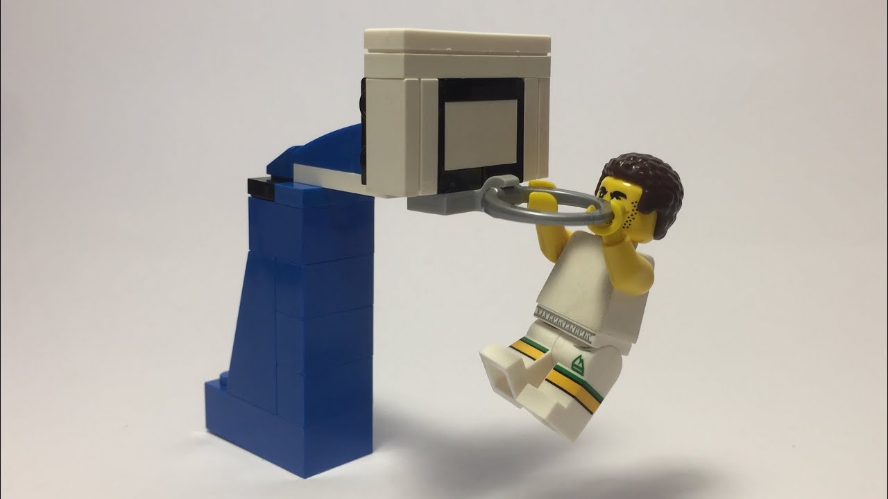 How to build a lego basketball ring! - YouTube